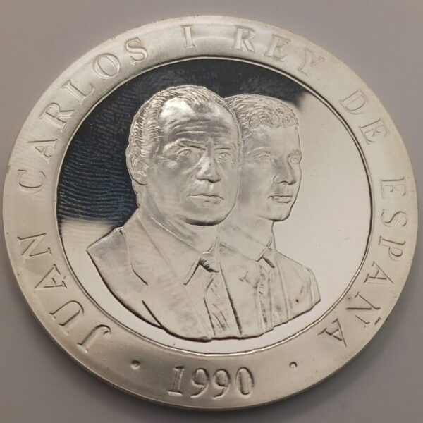 AÑO 1990. 2.000 PTAS PLATA OLIMPIADA DE BARCELONA "BALONCESTO". PESO 27 ...